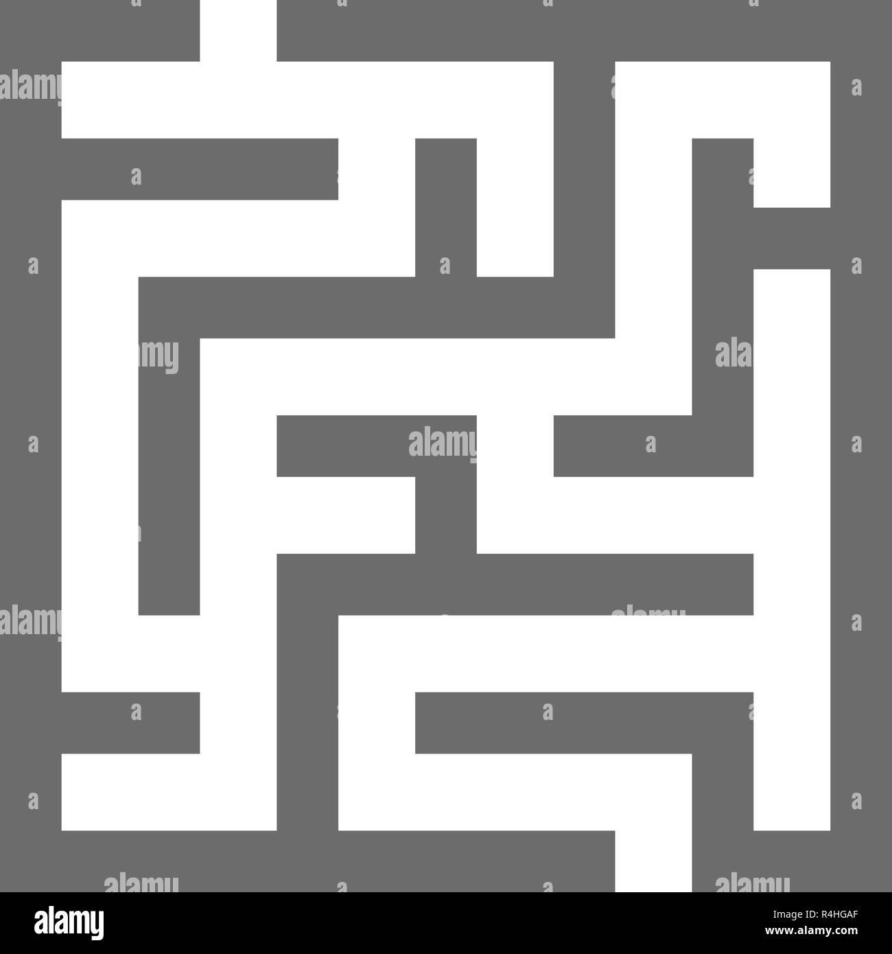 Road to the maze Black and White Stock Photos & Images - Alamy