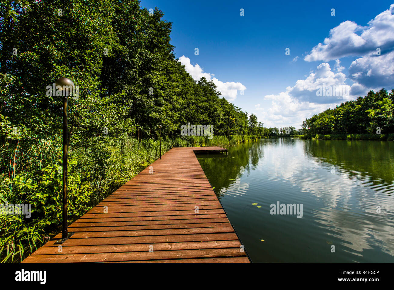 Lake Wigry National Park. Poland Stock Photo - Alamy