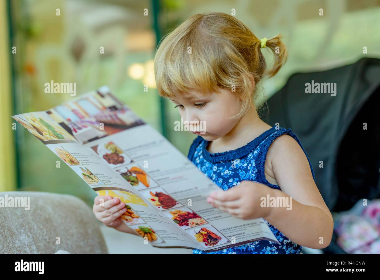 Kids menu card restaurant hi-res stock photography and images - Alamy