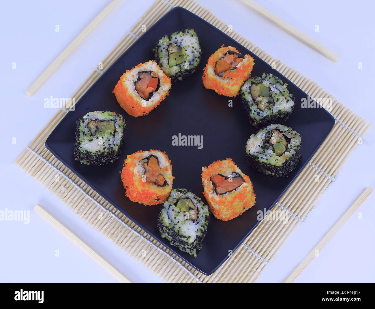 Sushi types isolated hi-res stock photography and images - Alamy