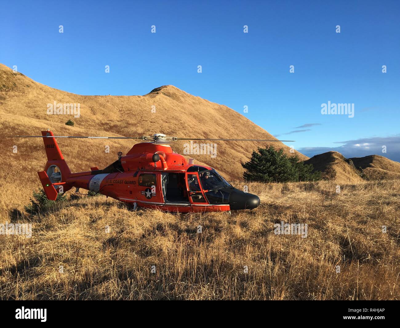 Mh 65 dolphin aircrew inland sar training hi-res stock photography and ...