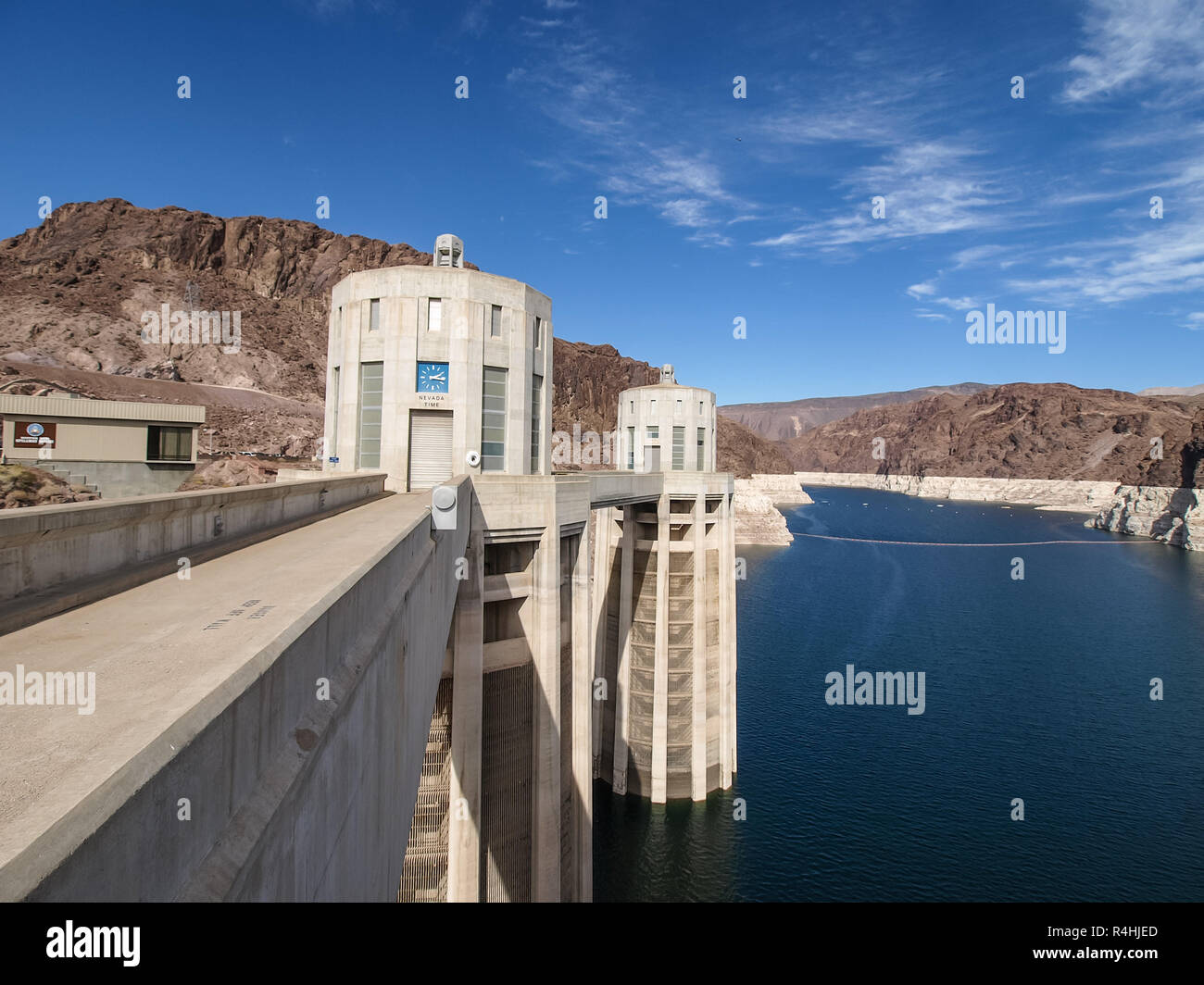 View of the Hoover Dam in Nevada, USA Stock Photo - Alamy