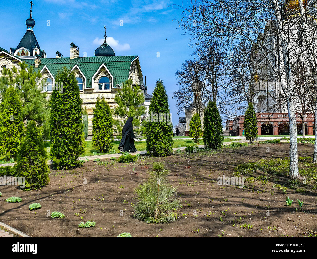 Monastery of the Holy Dormition monastery, the appearance of the Stock ...