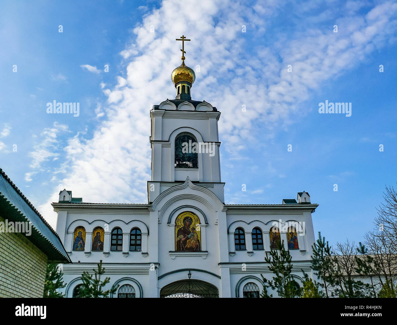 Monastery of the Holy Dormition monastery, the appearance of the Stock ...