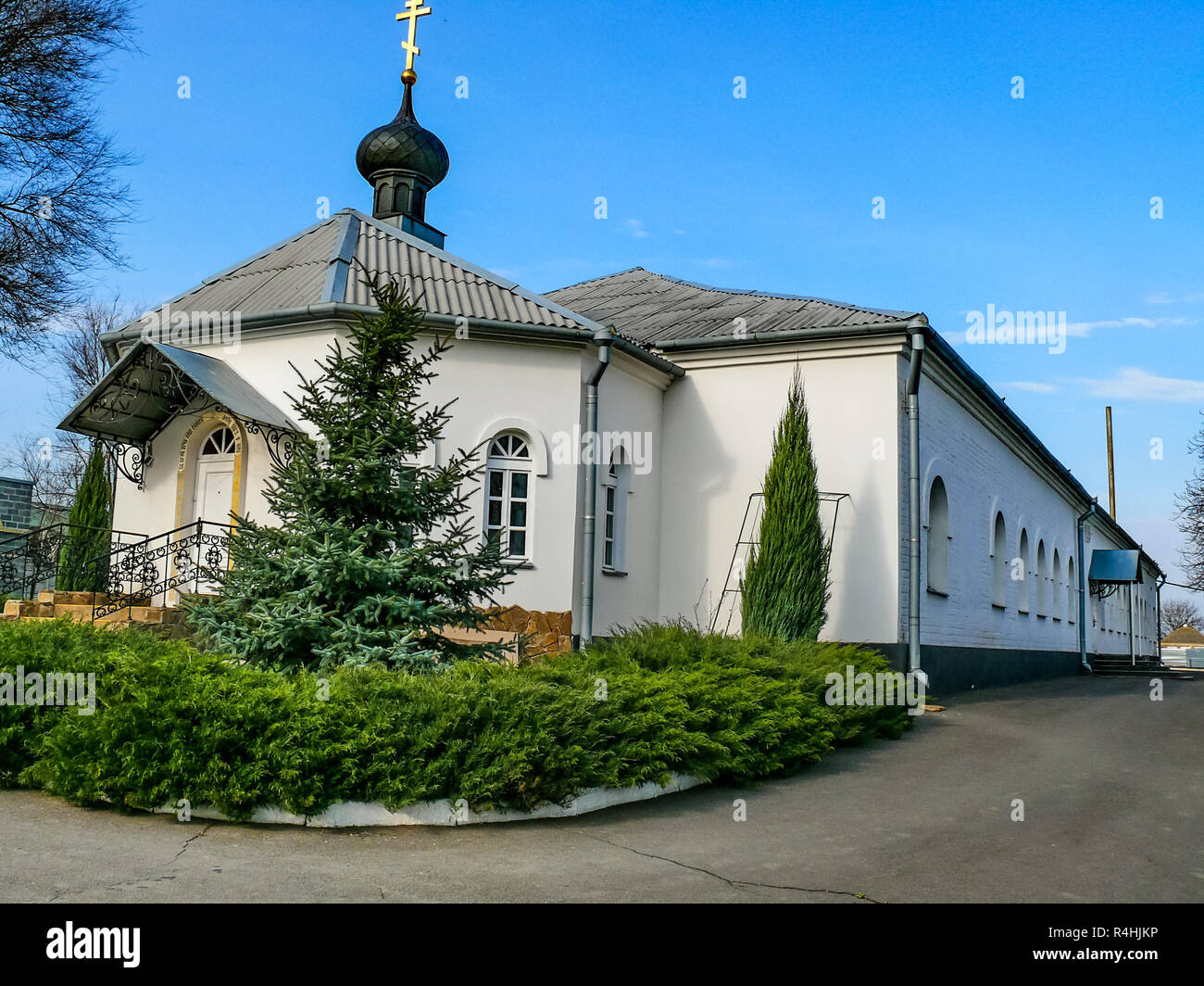 Monastery of the Holy Dormition monastery, the appearance of the Stock ...