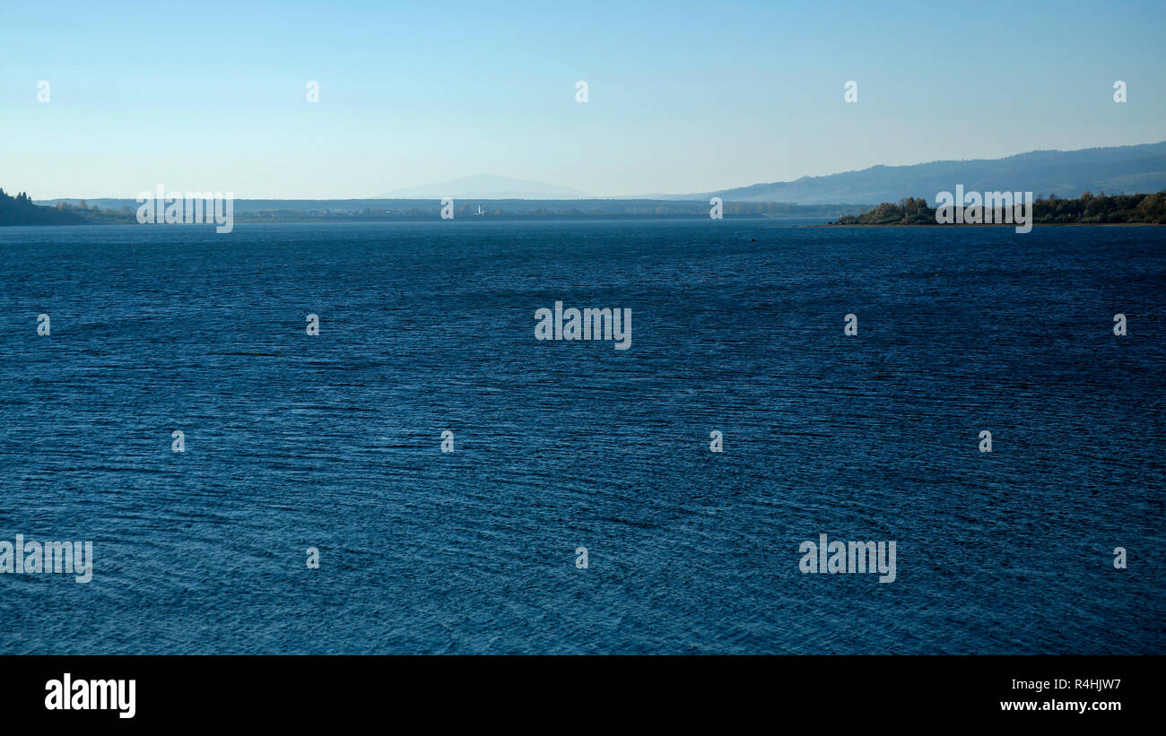 quiet landscape with mountain lake in Poland Stock Photo - Alamy