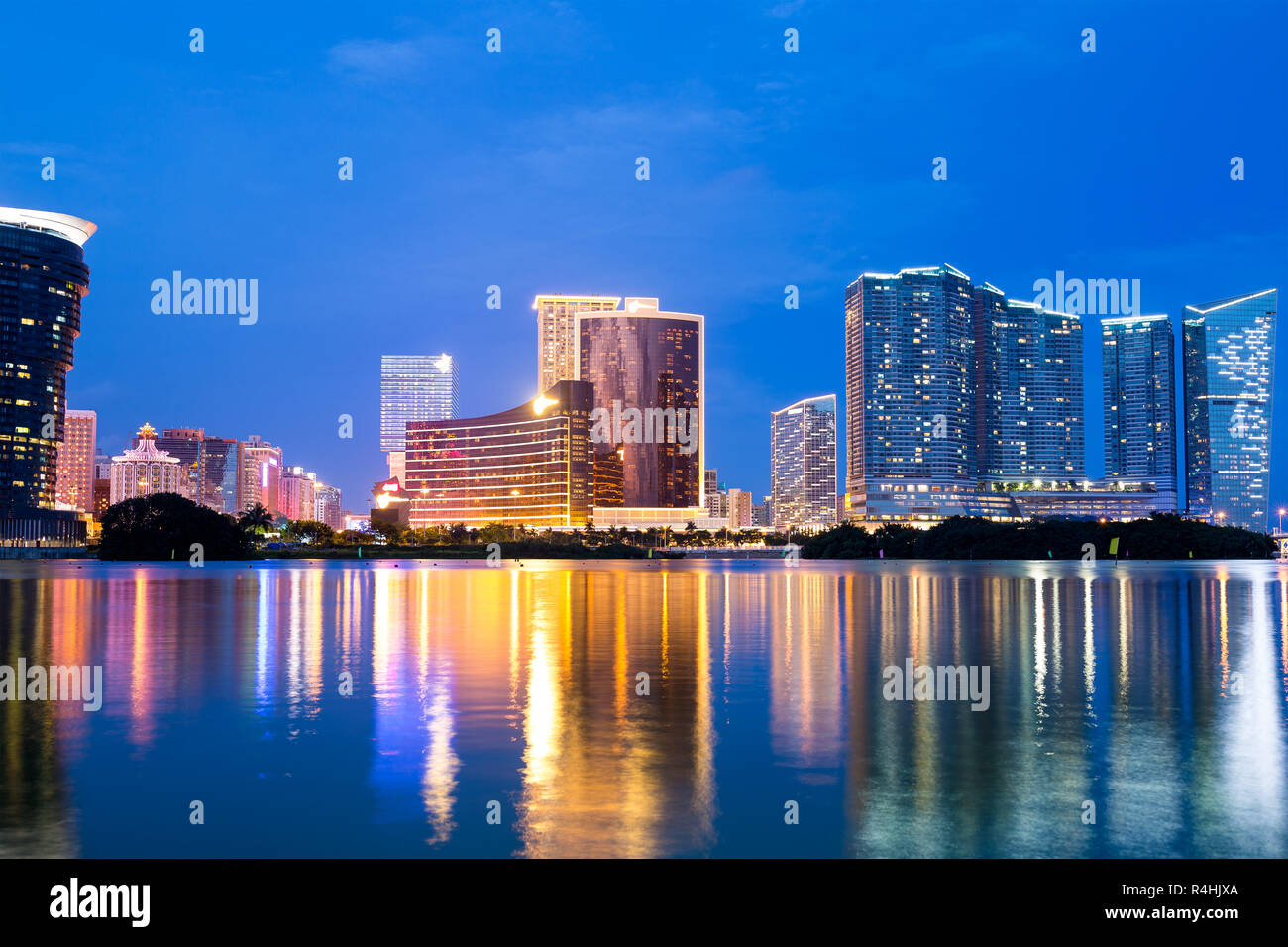 Macau cityscape sunrise hi-res stock photography and images - Alamy