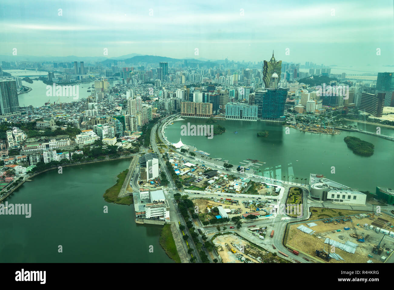 Macau cityscape view aerial hi-res stock photography and images - Alamy