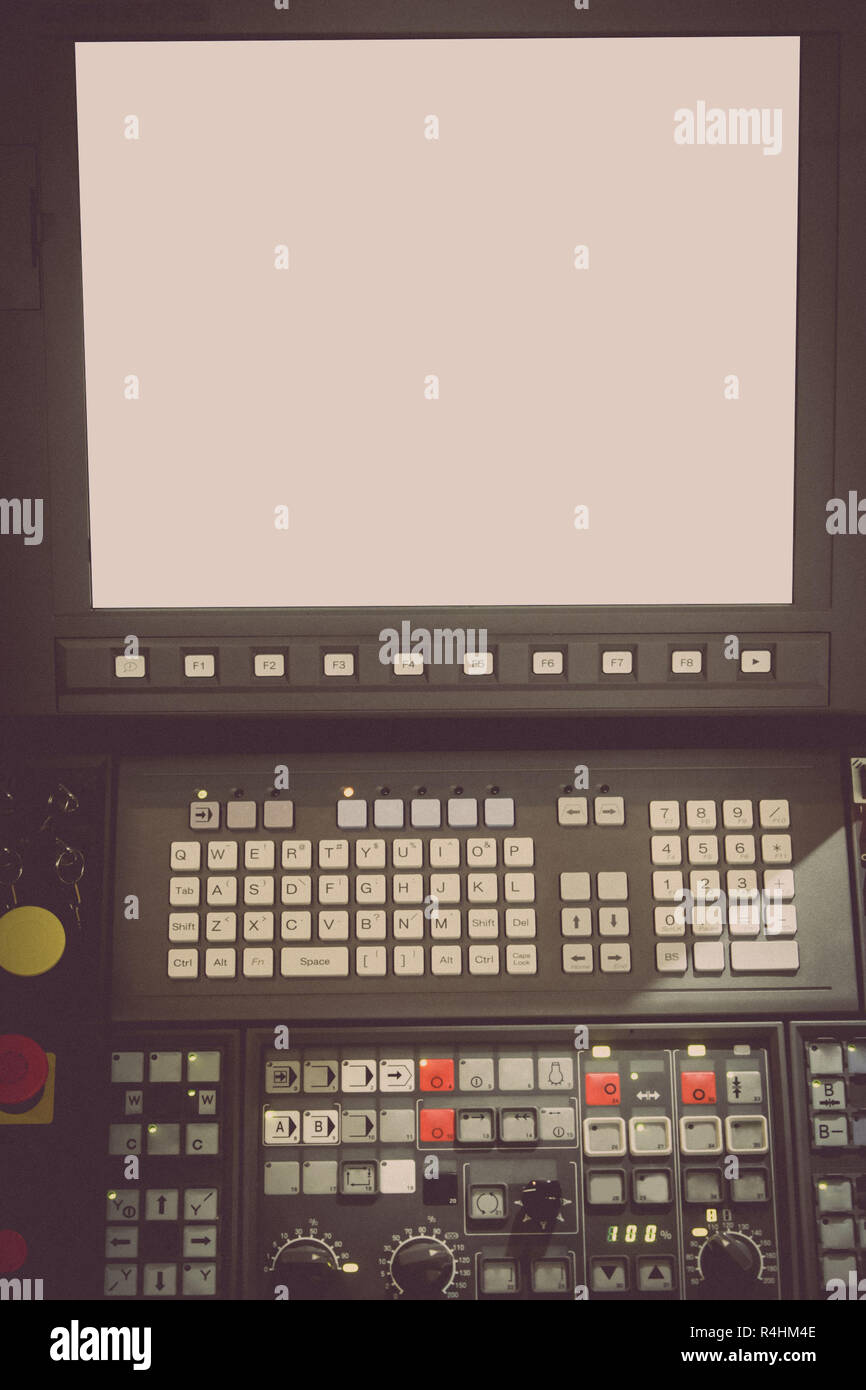 Control panel detail Stock Photo - Alamy