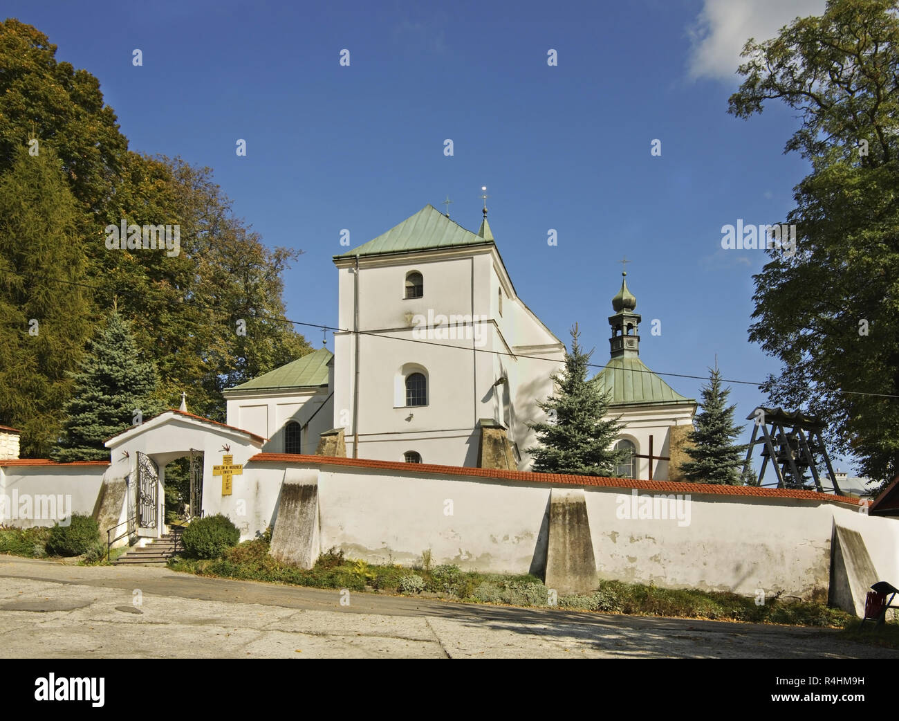 Church of St. Nicholas in Pruchnik. Poland Stock Photo - Alamy