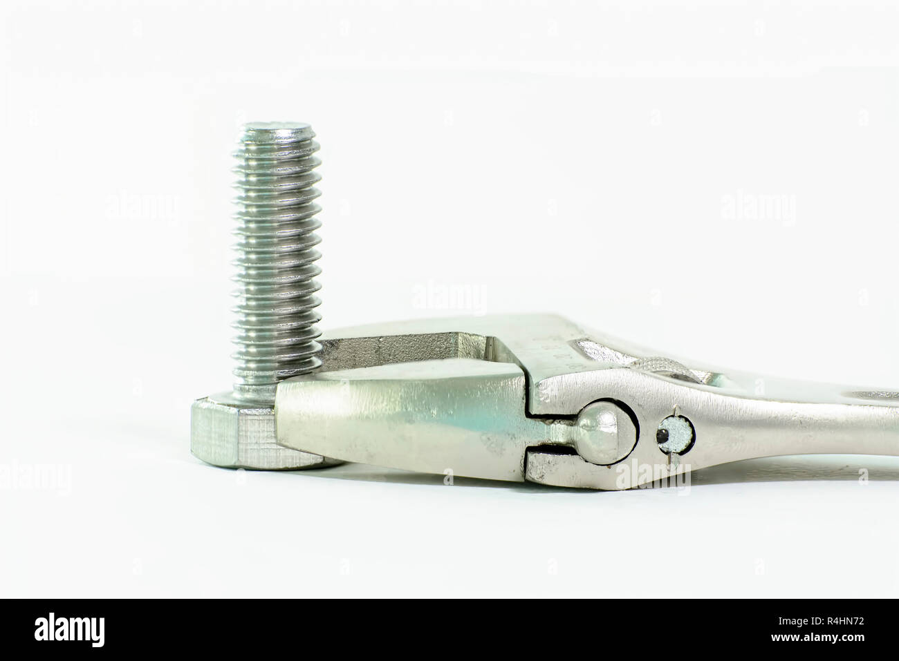 Steel hex bolt Cut Out Stock Images & Pictures - Alamy
