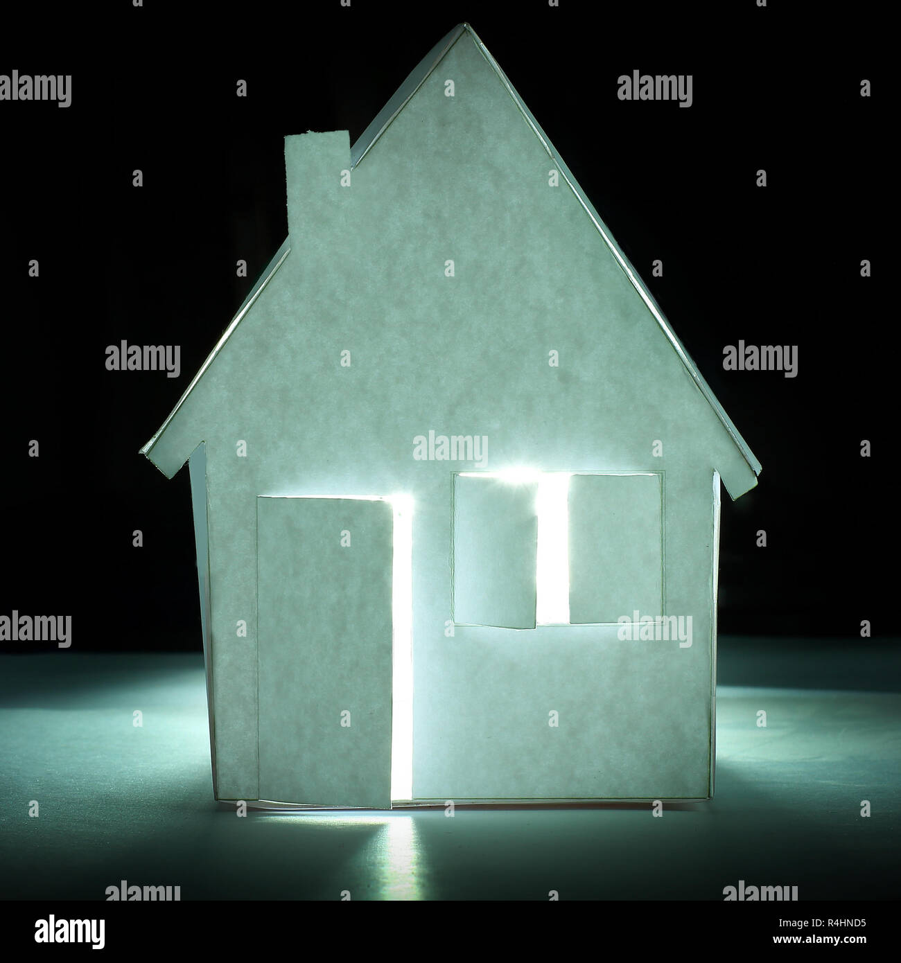 House paper showing concept hi-res stock photography and images - Alamy