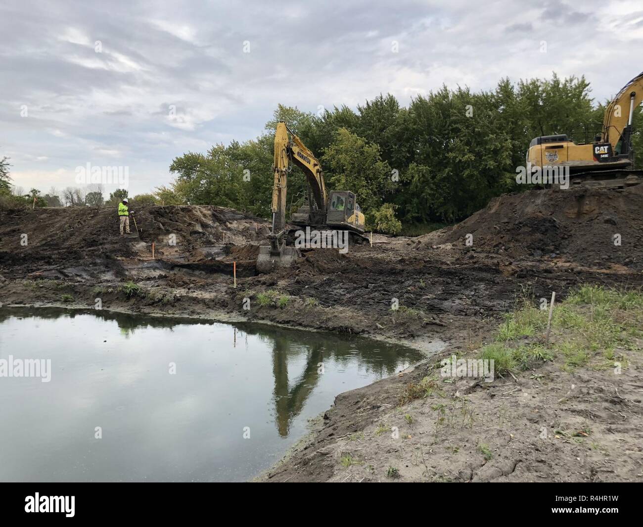 Marsh lake ecosystem restoration project hi-res stock photography and ...