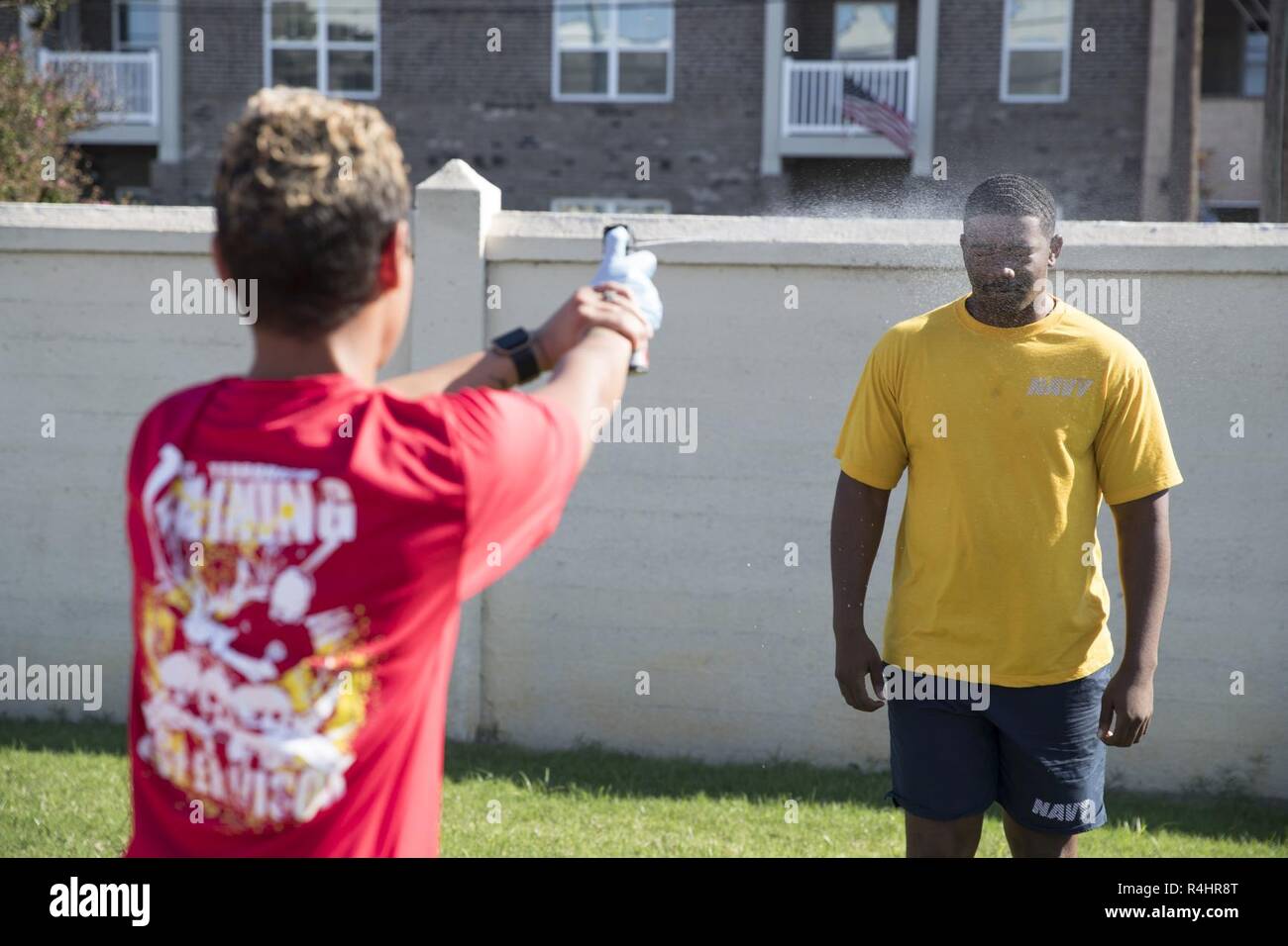 NEWPORT NEWS, Va. (Oct. 3, 2018) Master-at-Arms 1st Class Danielle ...