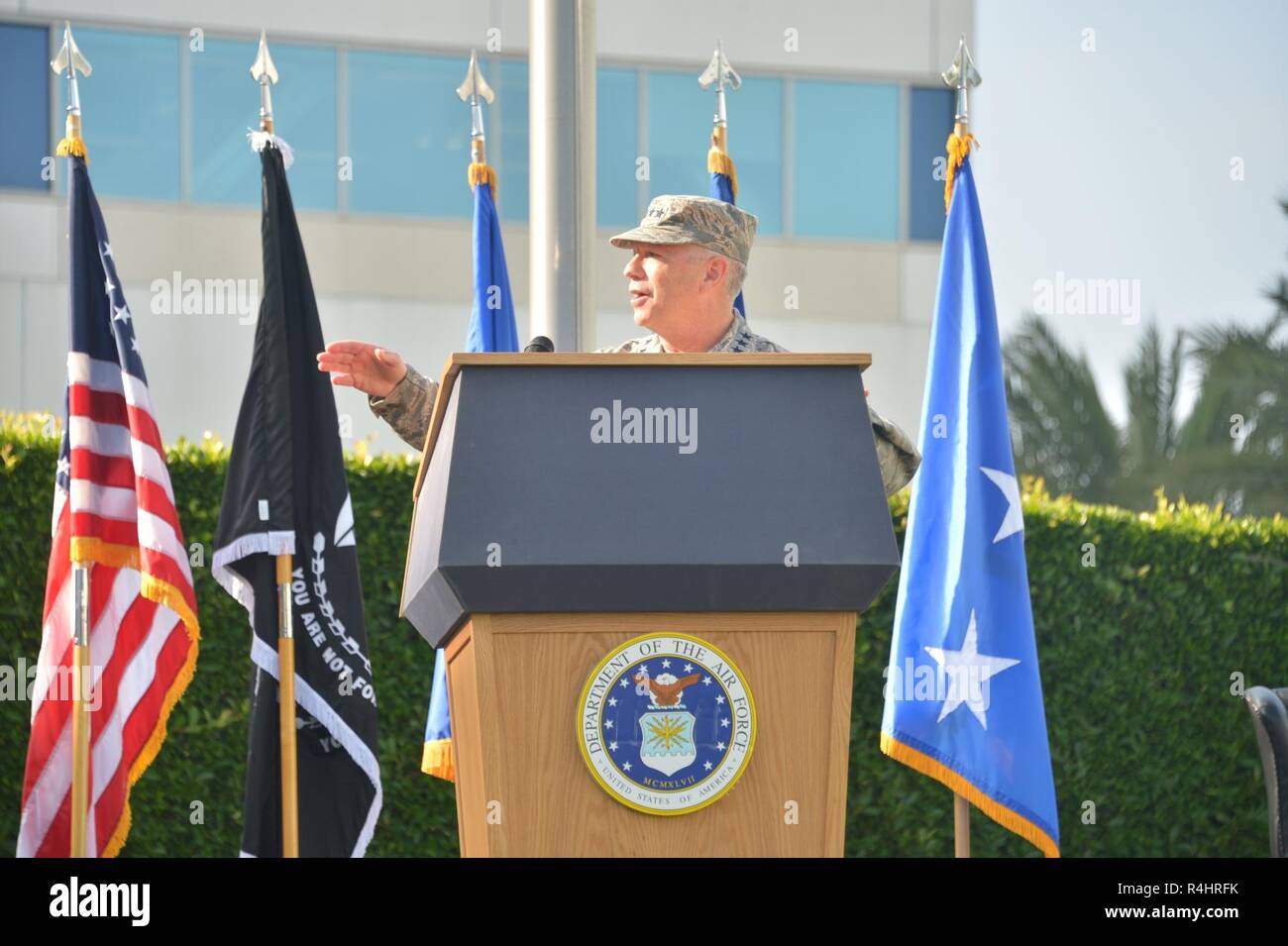 Airmen, their families & friends and volunteers from Los Angeles Air ...