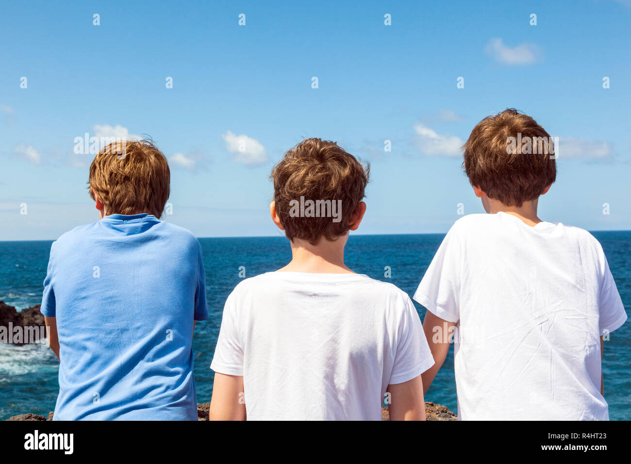 Three angry friends watching hi-res stock photography and images - Alamy