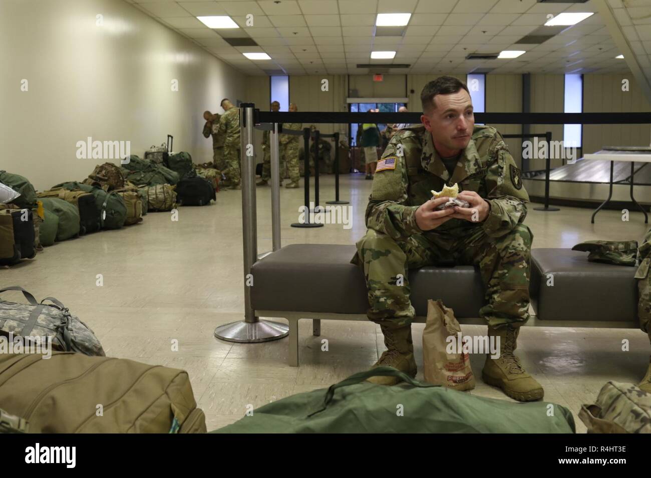 U.S. Army Sgt. Cody Ward, transmissions system sergeant with the 224th ...