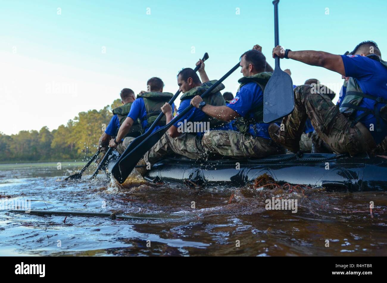 Paratroopers assigned to the 307th Airborne Engineer Battalion, 3rd ...