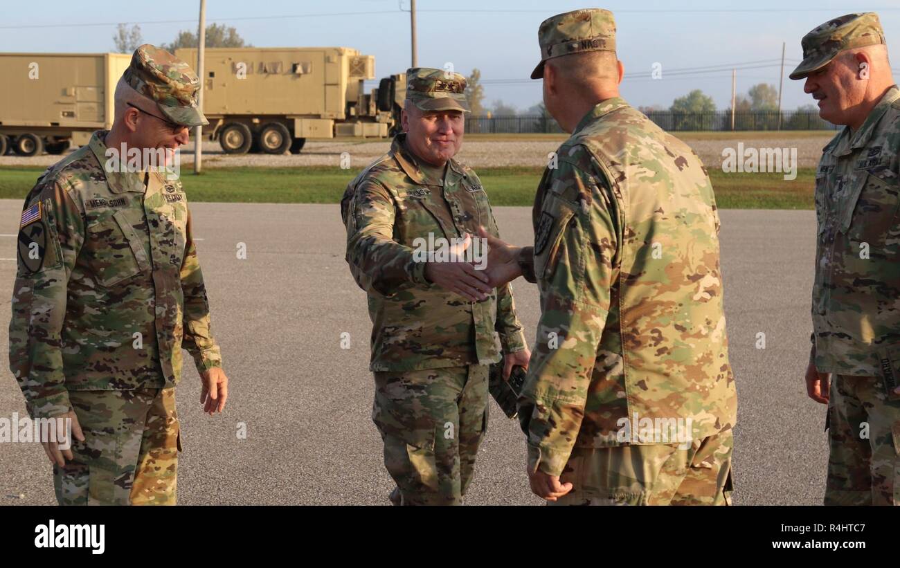 The commander and command sergeant major of the California Army ...