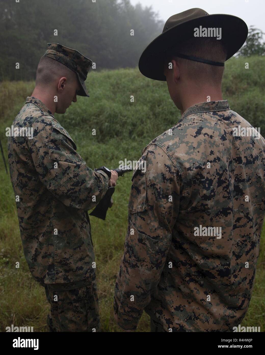 U.S. Marines participate in the Training and Education Command and ...