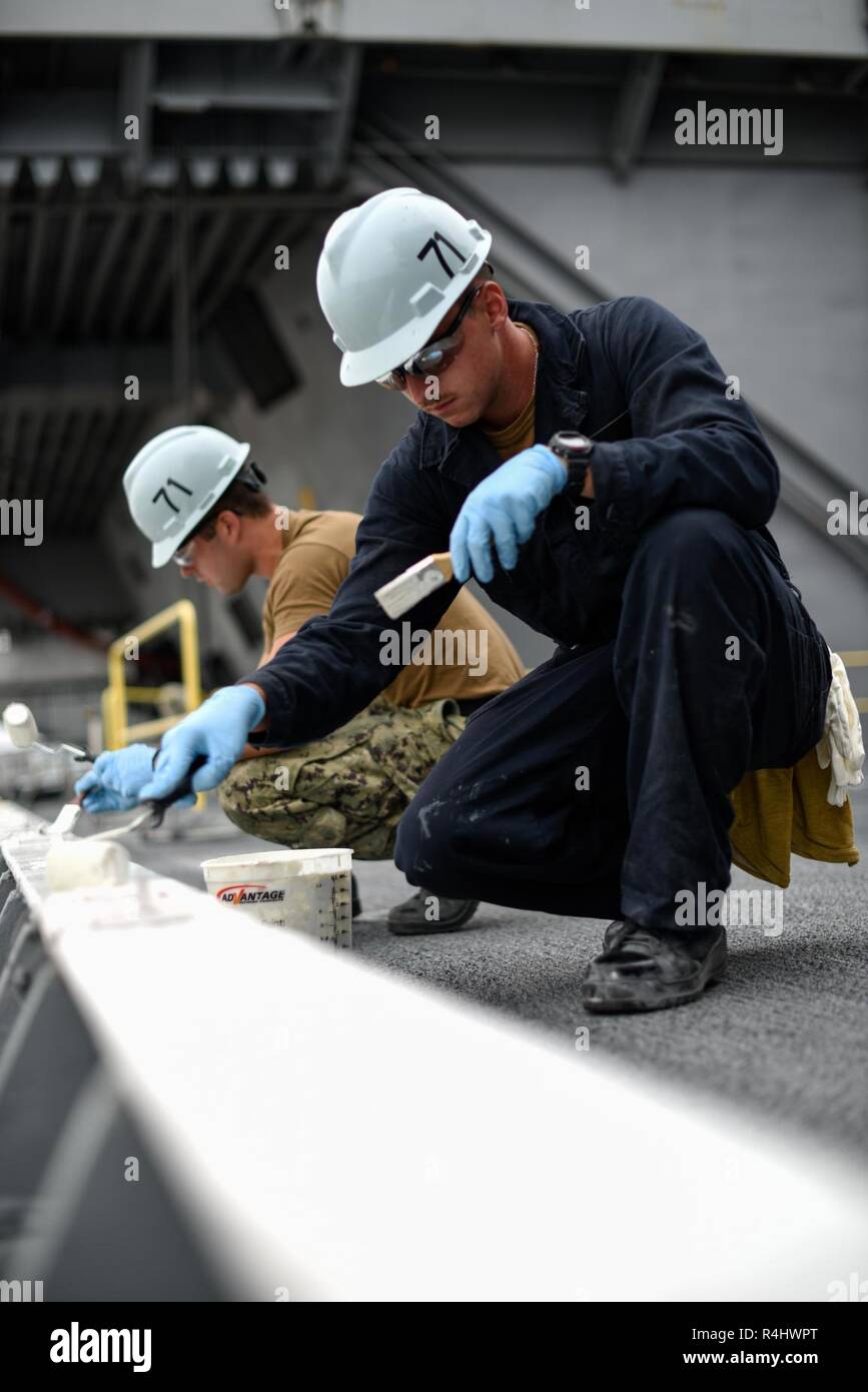 SAN DIEGO (Sept. 26, 2018) Aviation Boatswain’s Mate (Handling) Airman ...