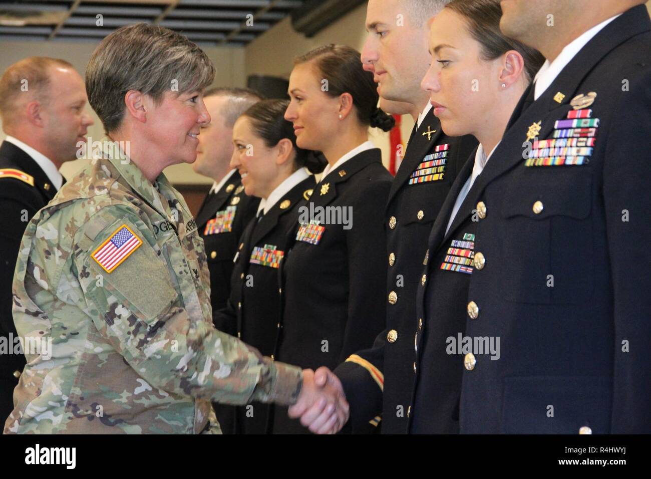 Oath taking officers hi-res stock photography and images - Alamy