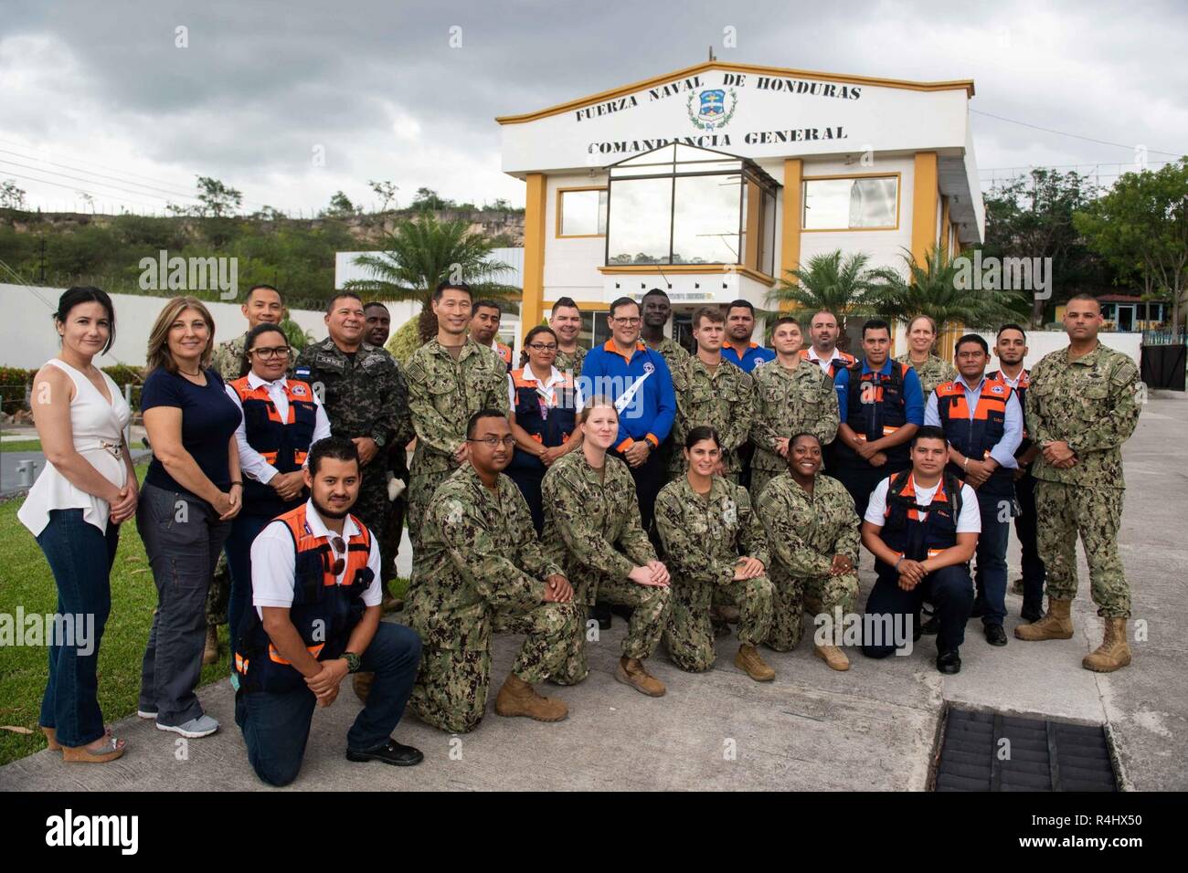 TEGUCIGALPA, Honduras (Sept. 28, 2018) U.S. Navy Sailors, Honduran ...