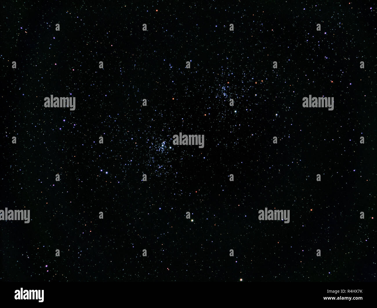 Starry Sky. Star objects, galaxies, and all the heavenly bodies ...