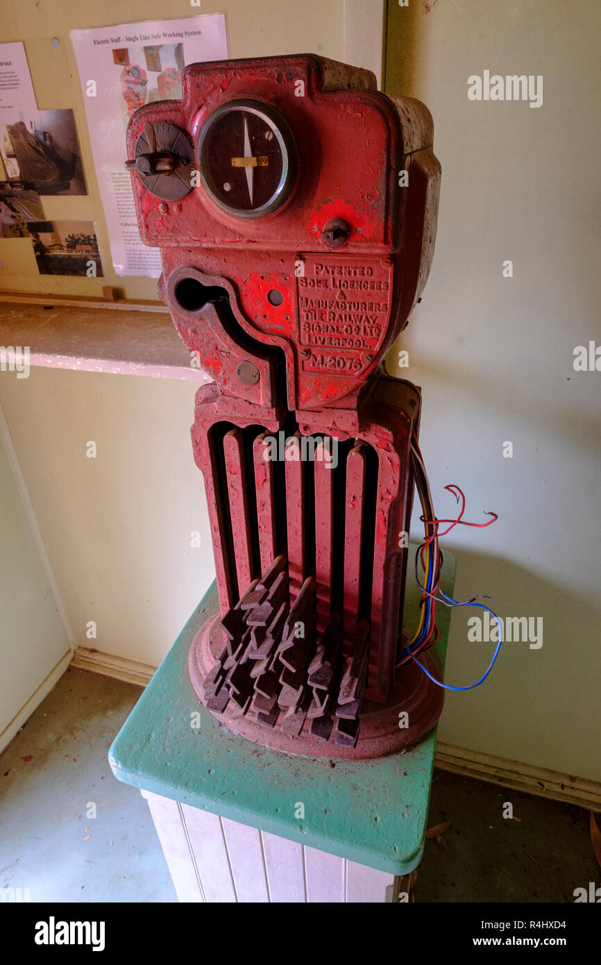 At Spring Bluff Railway Station Stock Photo - Alamy