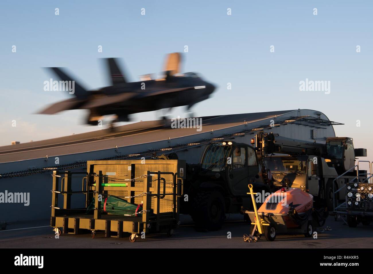 U.S. Marine Corps Maj. Michael Lippert, test pilot with the F-35 Pax ...