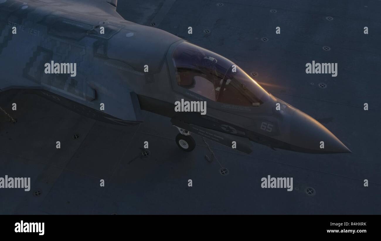 Royal Navy Commander Nathan Gray, test pilot with the F-35 Pax River ...