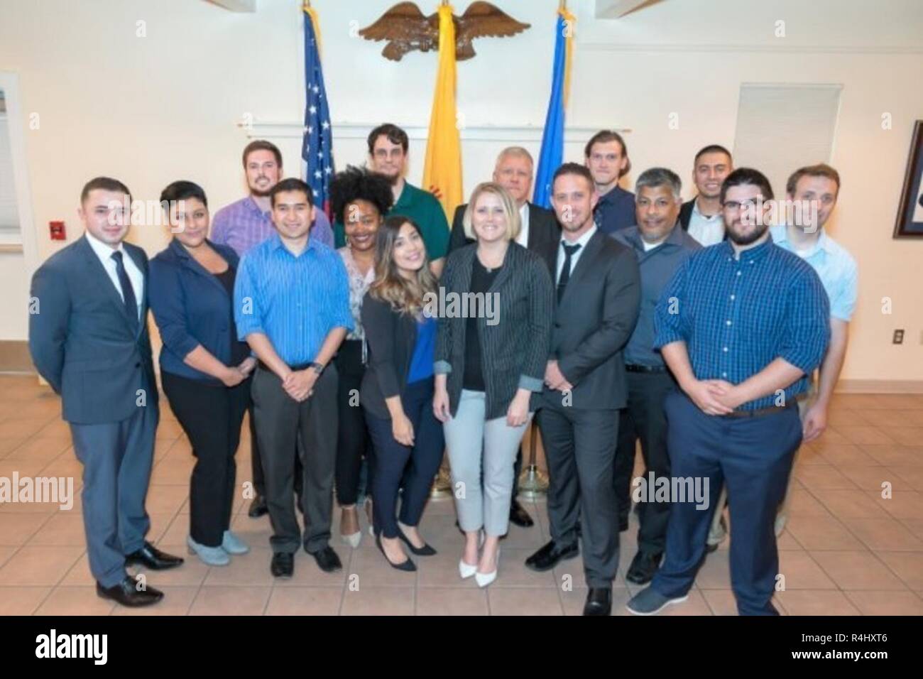 Several AFNWC interns attended a graduation ceremony on Sept. 26 at the New Mexico Veterans ...