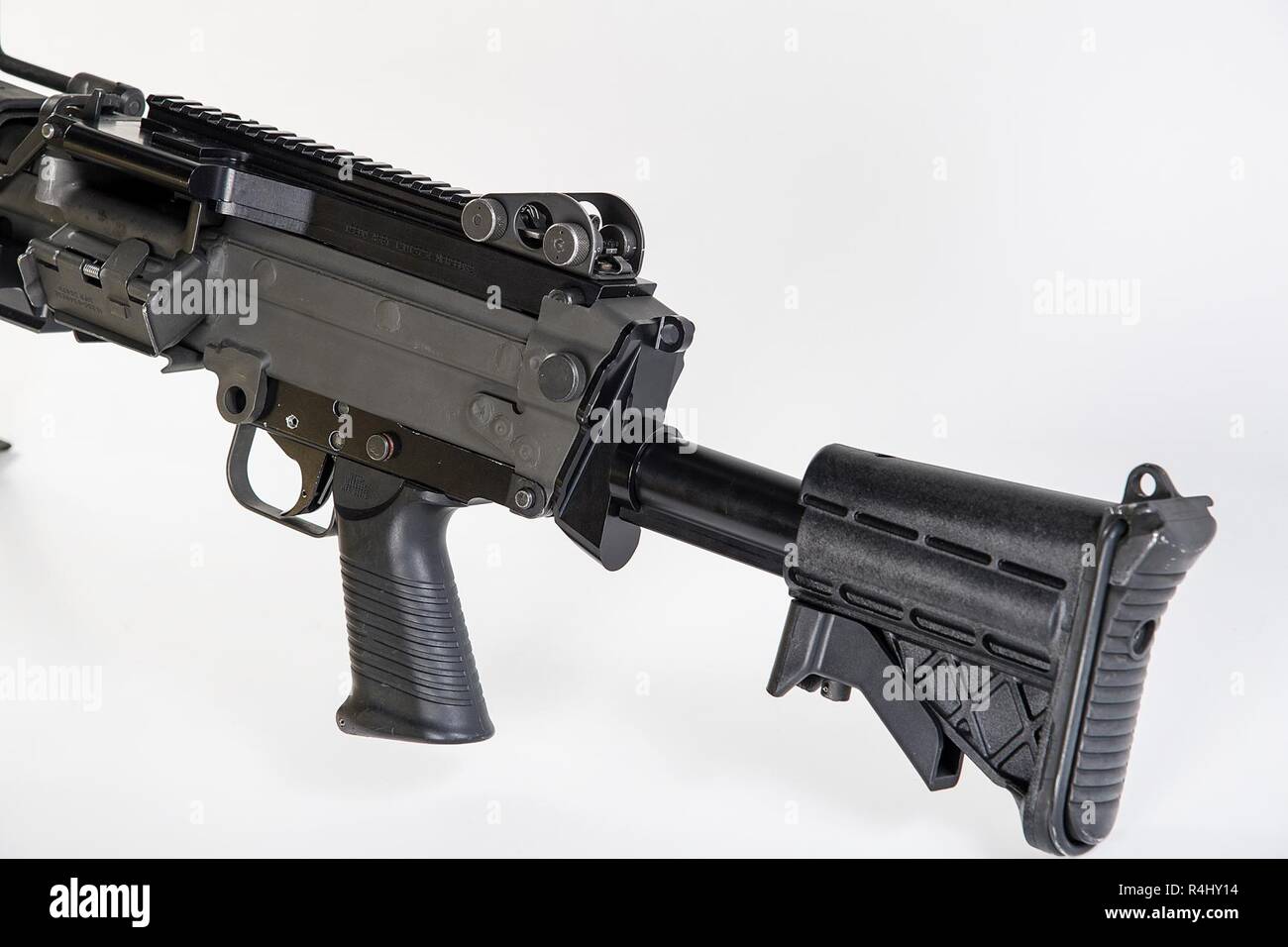 The M249 light machine gun, formerly designated the M249 Squad ...