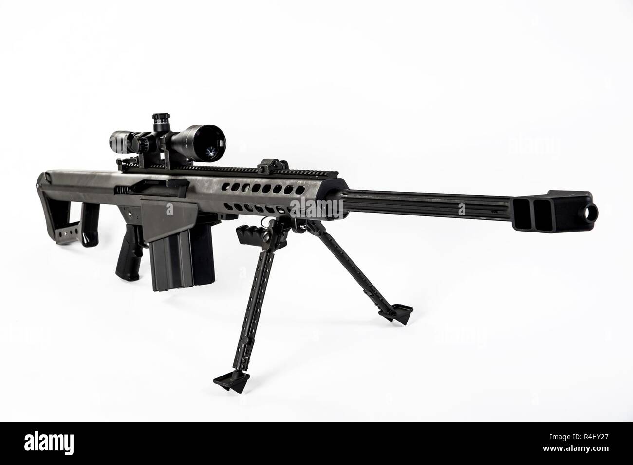 Barrett 50 caliber sniper rifle hi-res stock photography and images - Alamy