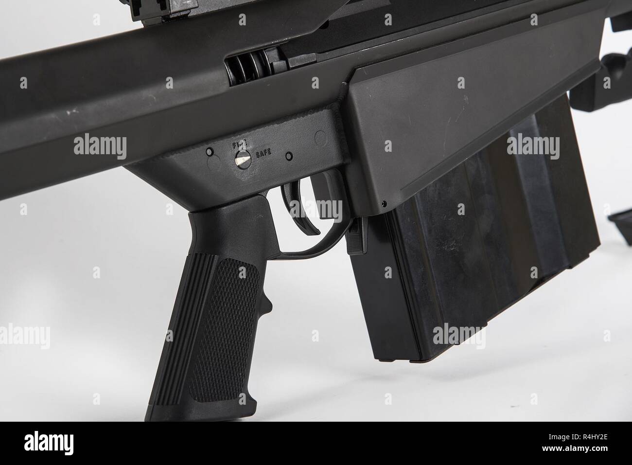 The M107 semi-automatic long range sniper rifle is capable of ...