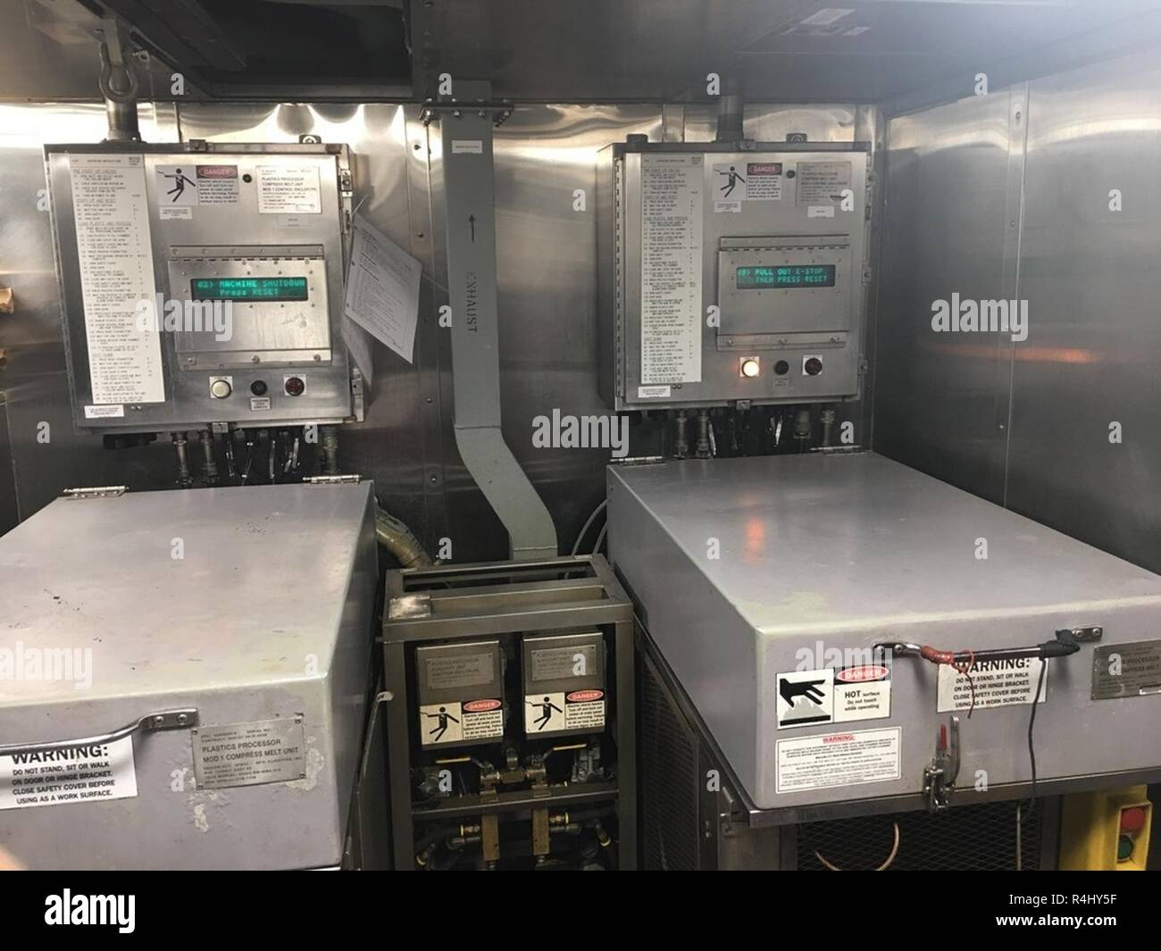 Compress Melt Units (CMU) aboard USS Jason Dunham (DDG 109). CMU is ...