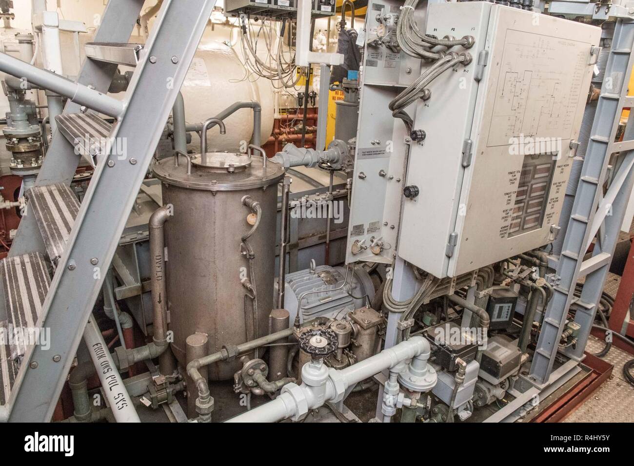 Oily Water Separator (OWS) system aboard USS Jason Dunham (DDG 109 ...