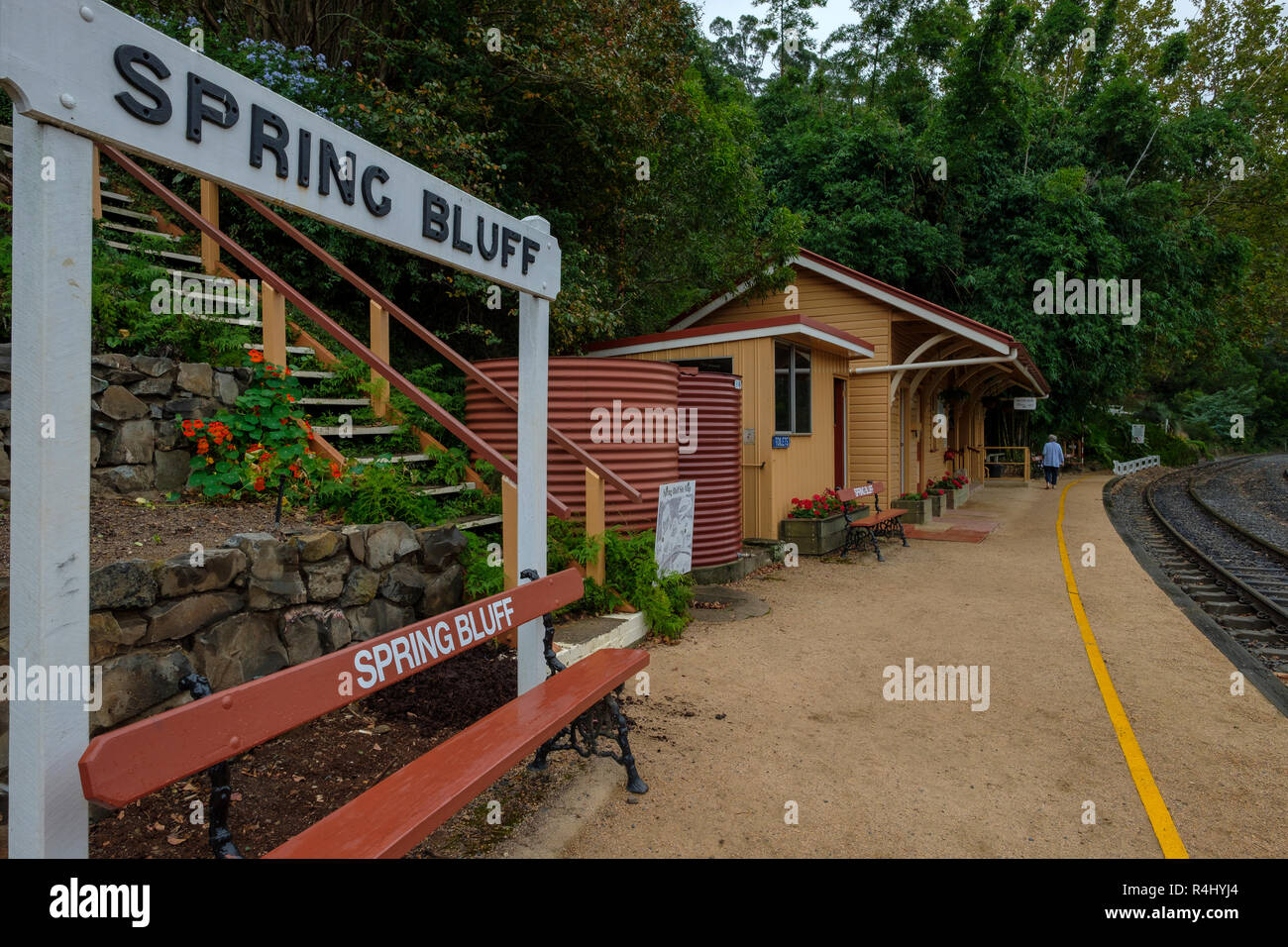 Spring bluff railway hi-res stock photography and images - Alamy