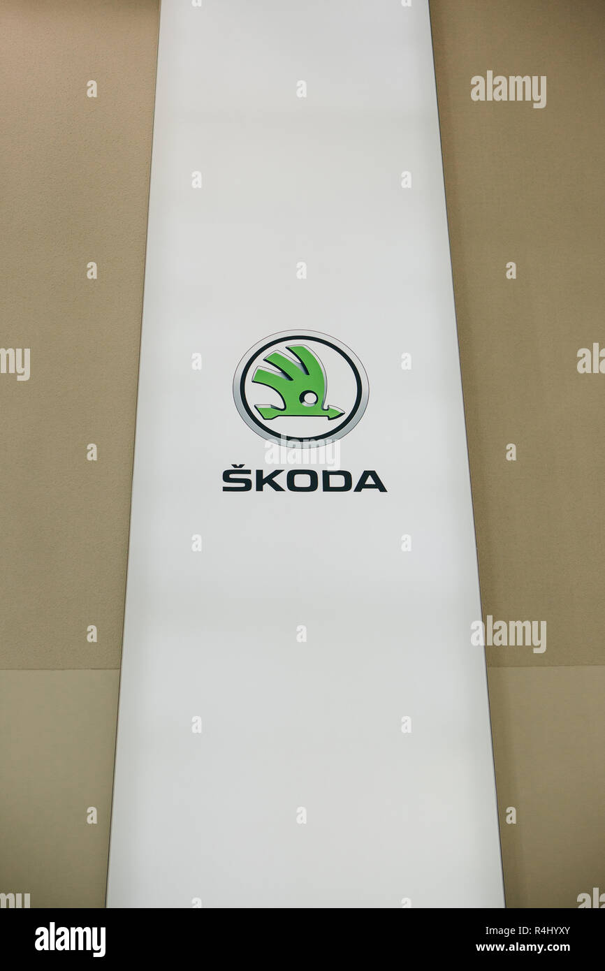 New logo skoda auto hi-res stock photography and images - Alamy