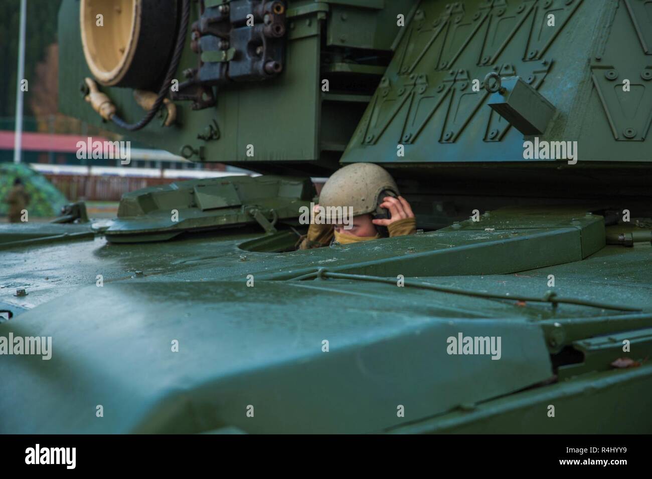 M1150 assault breacher vehicle hi-res stock photography and images - Alamy