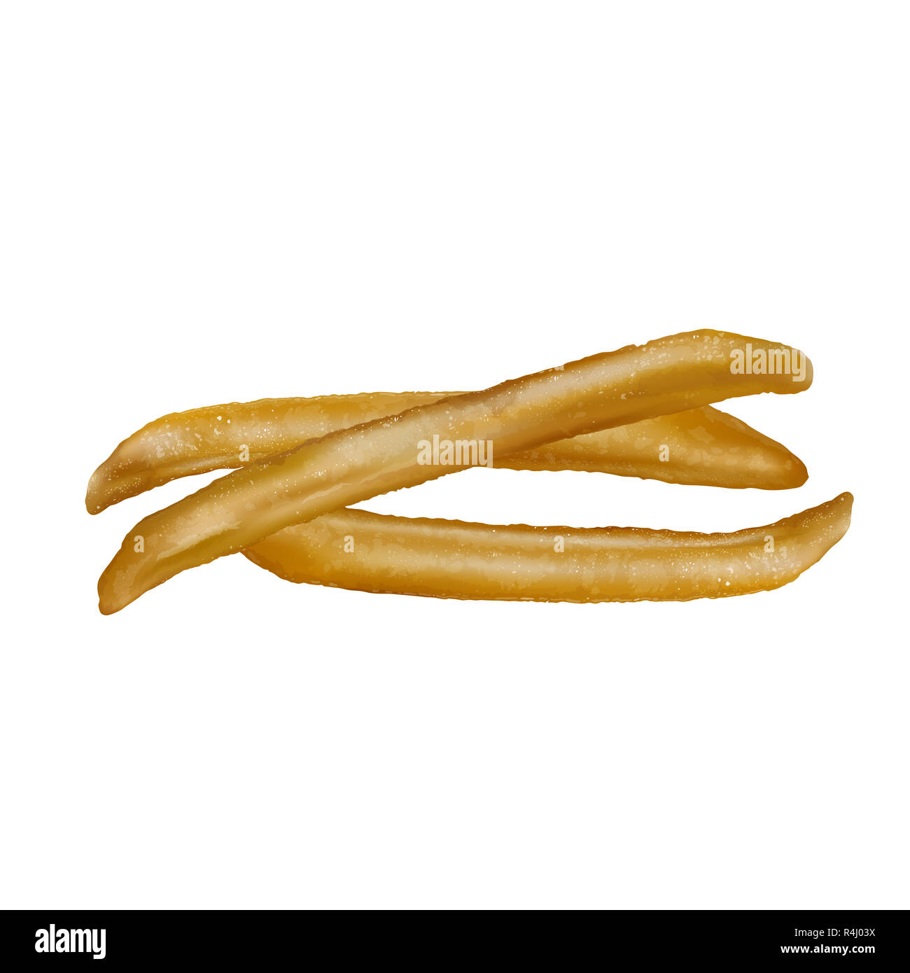 Eating french fries colorful Cut Out Stock Images & Pictures - Alamy