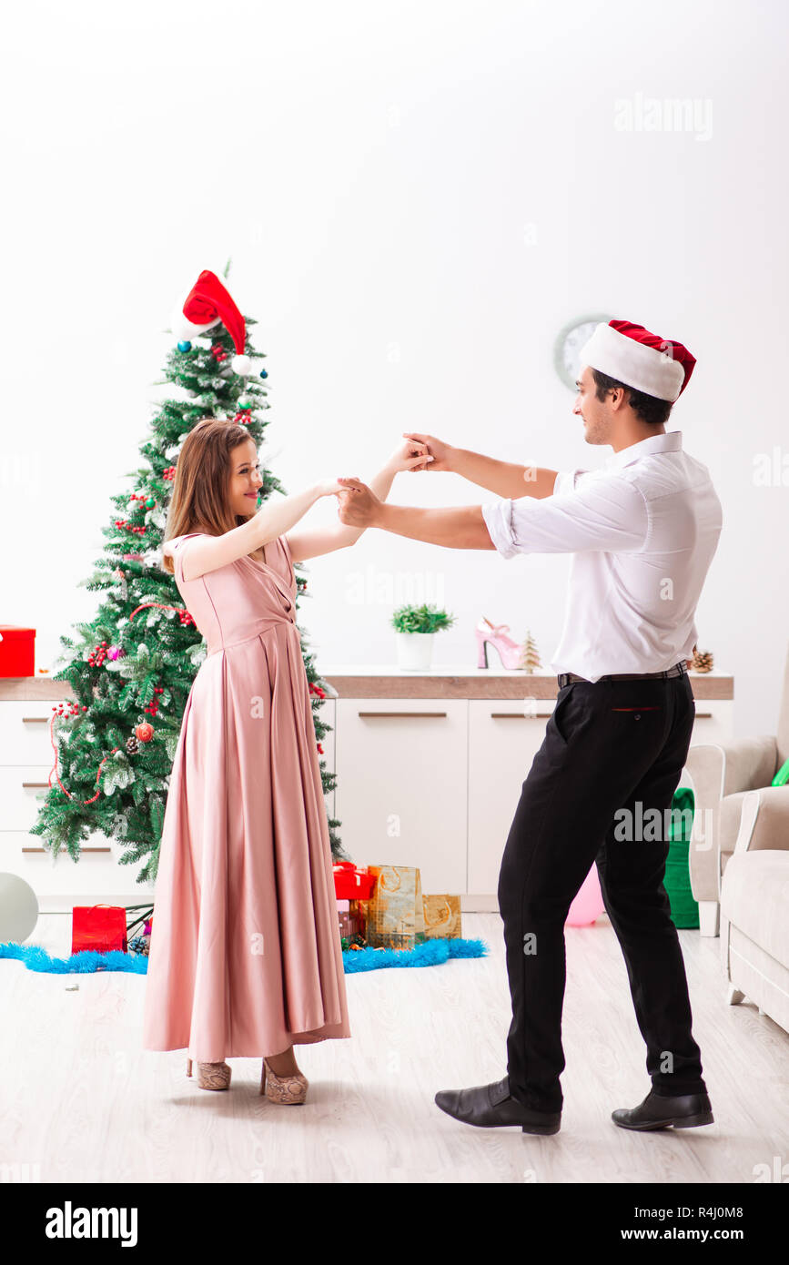 Young couple home together saint hi-res stock photography and images ...