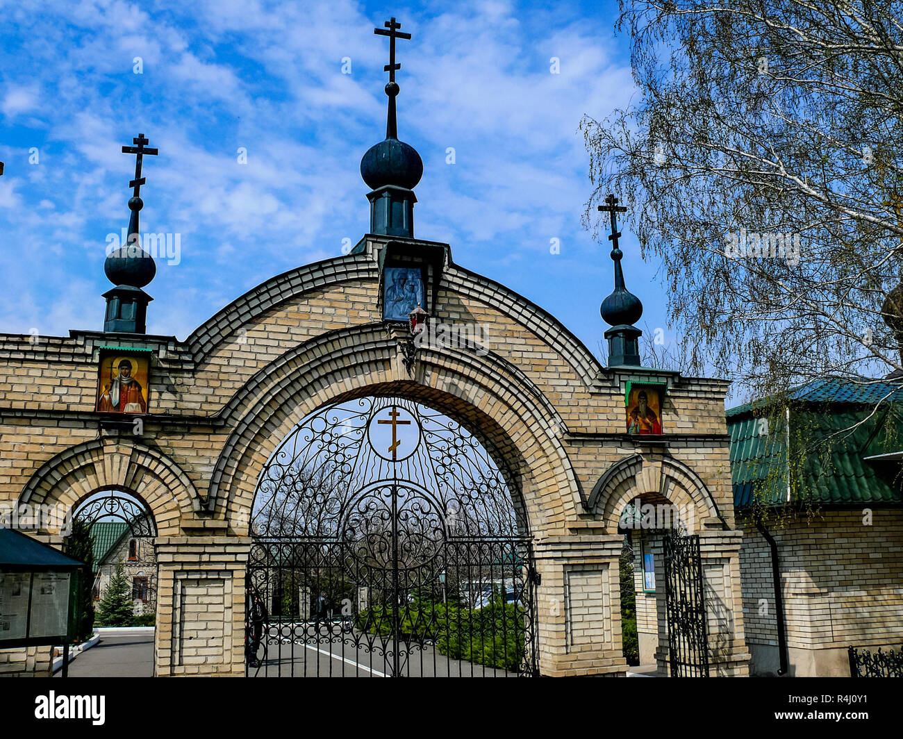Monastery of the Holy Dormition monastery, the appearance of the Stock ...