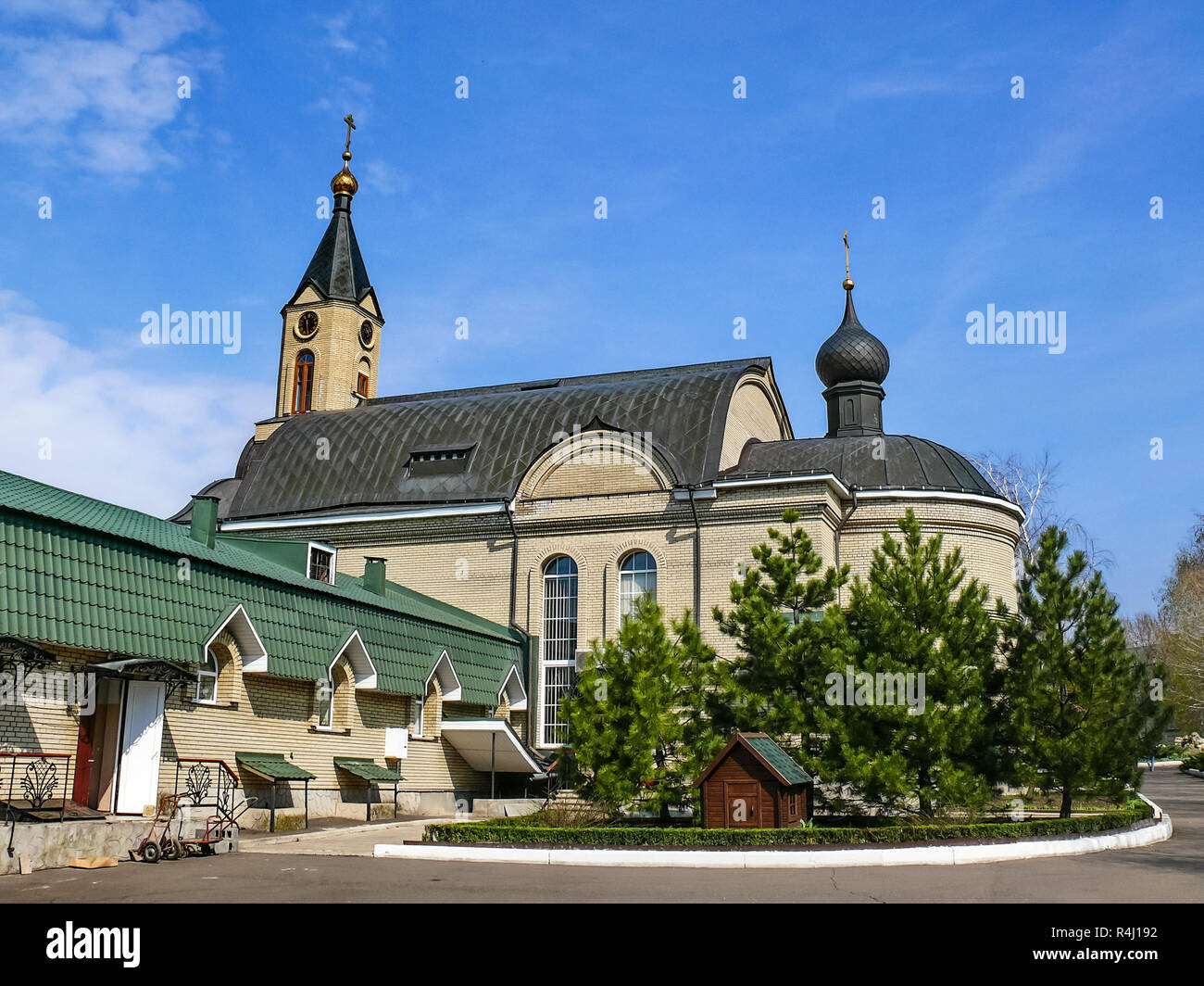 Monastery of the Holy Dormition monastery, the appearance of the Stock ...