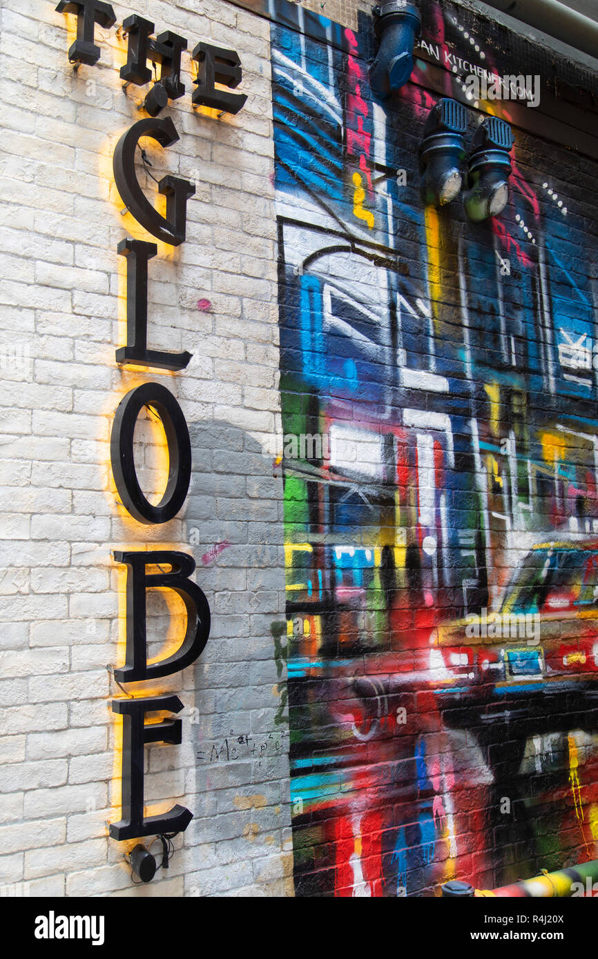 Soho mural hi-res stock photography and images - Alamy