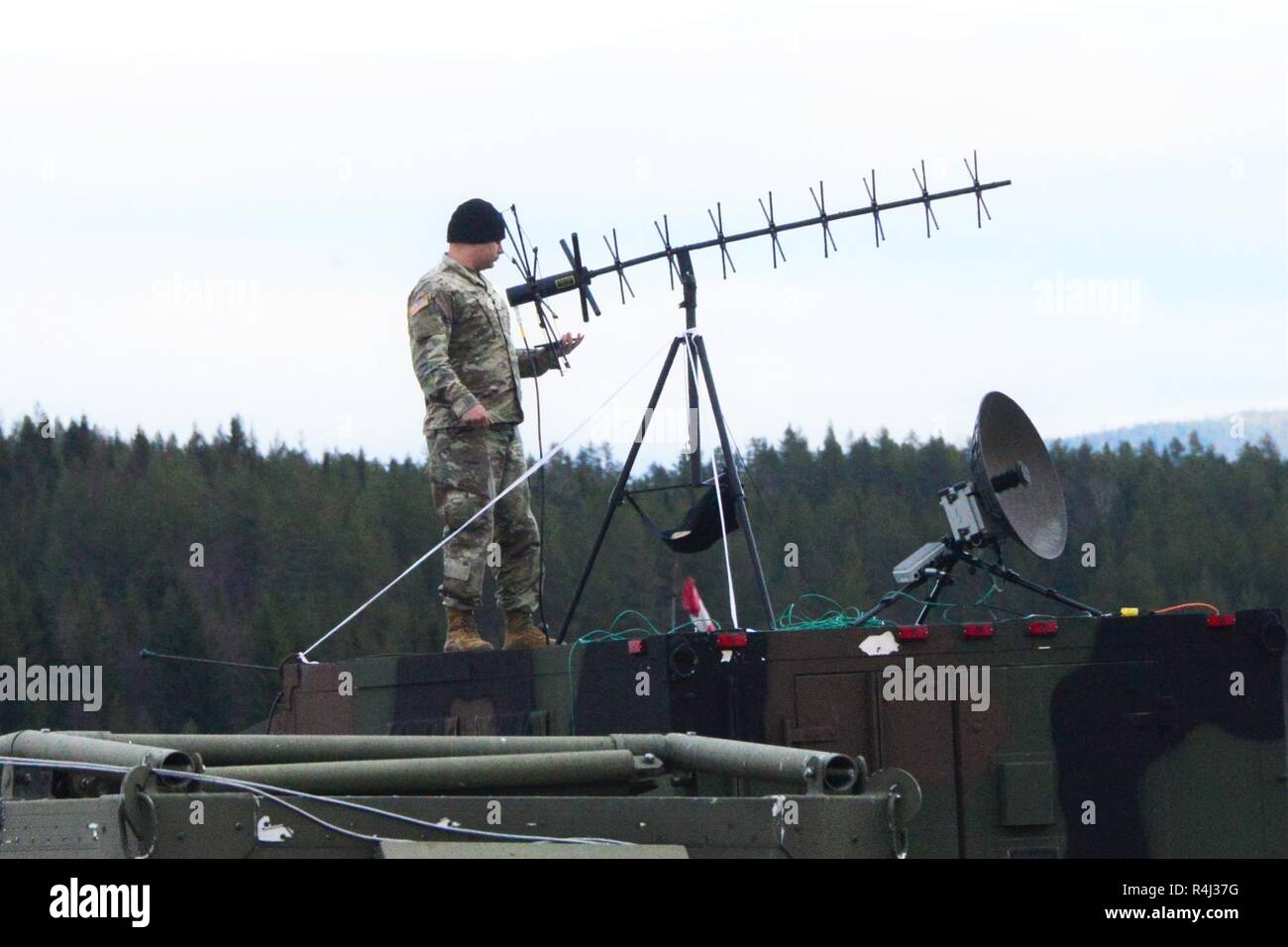 U.S. Army Sgt. Mark Dail, assigned to the 1st Battalion, 3rd Aviation ...