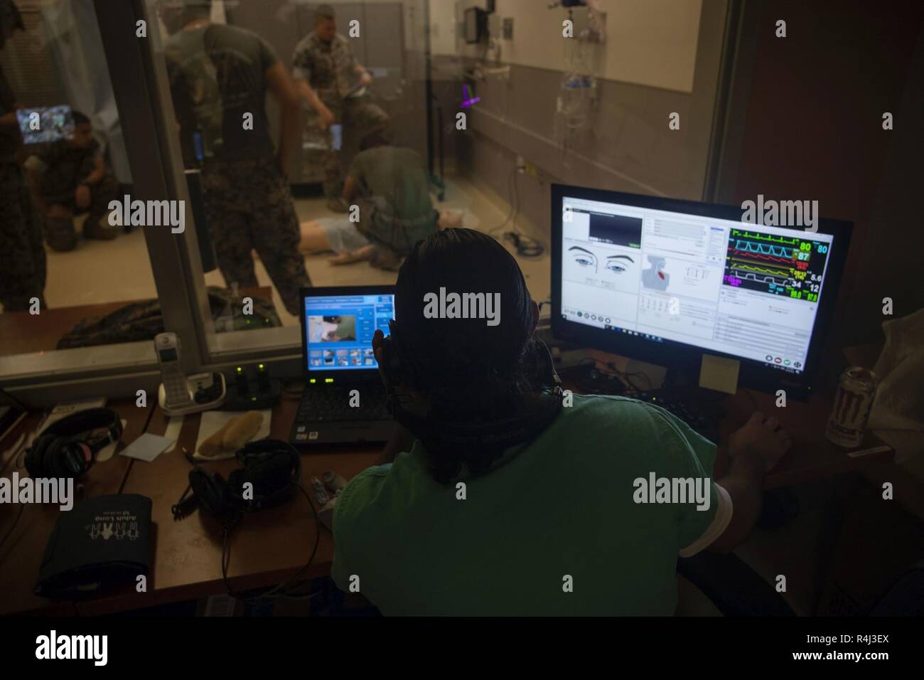 Marc Hernandez, medical simulation specialist with Tripler Army Medical ...