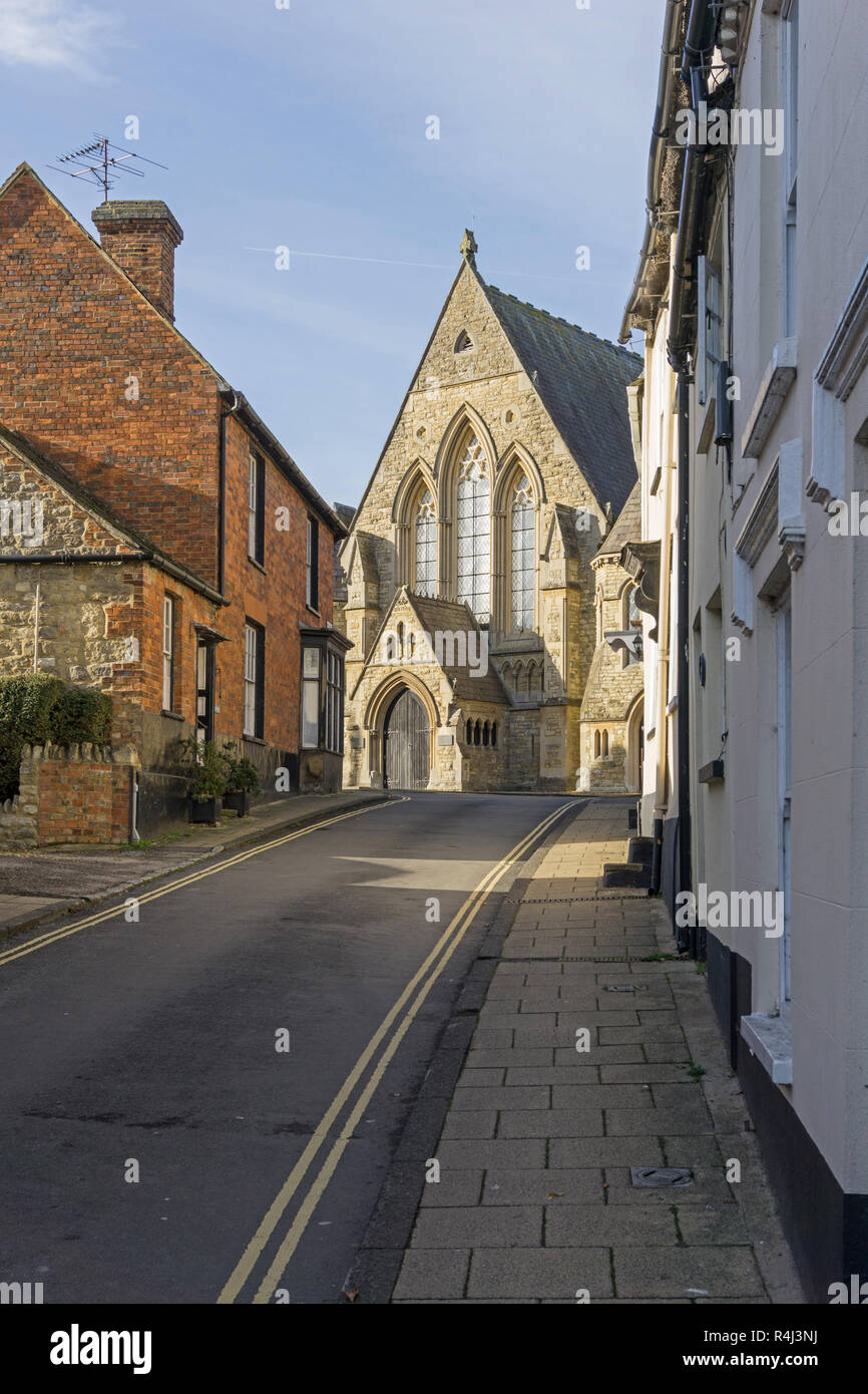 The Radcliffe Centre, Buckingham, UK; built in 1857 as a nonconformist ...