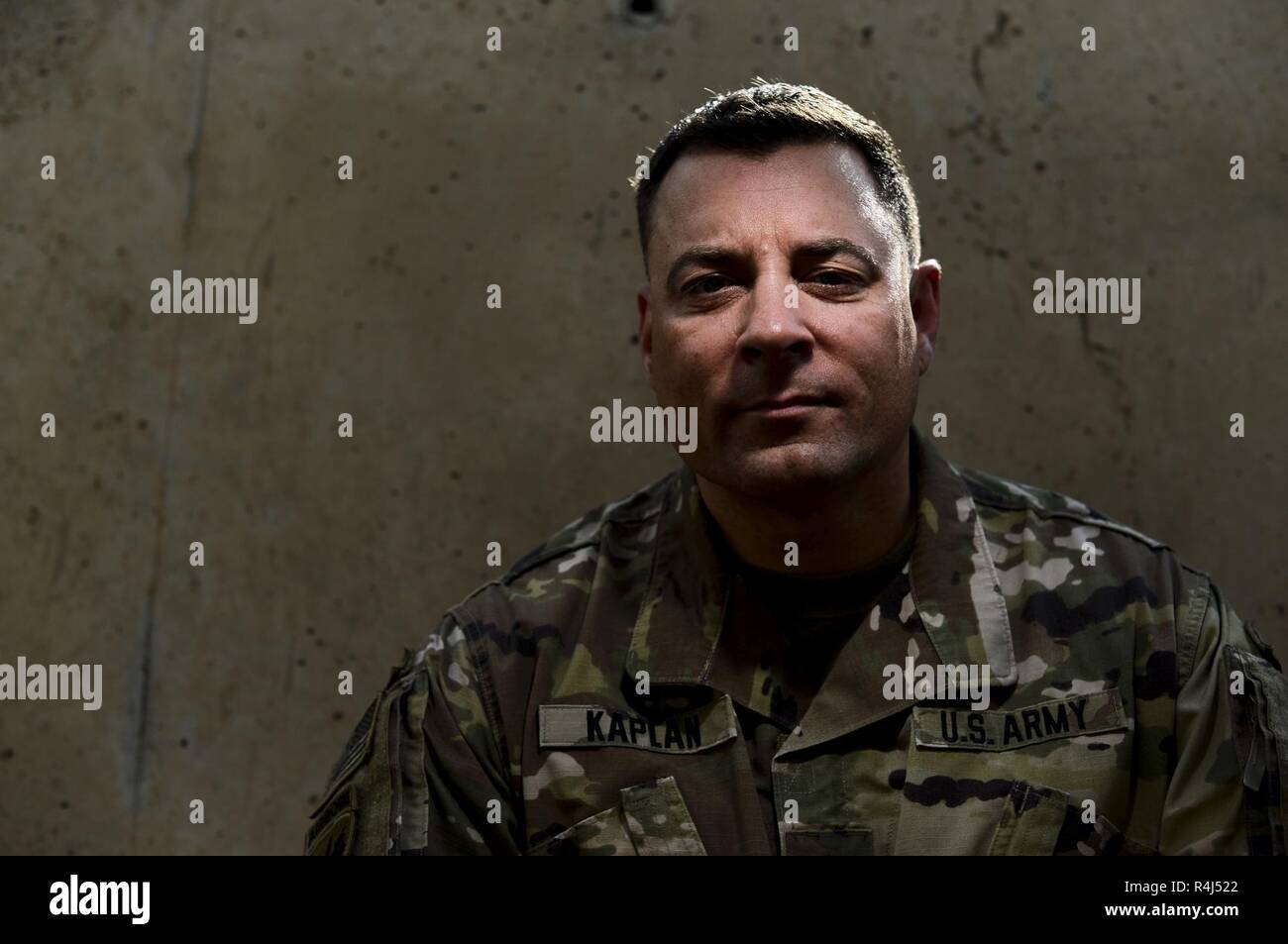 U.S. Army Staff Sgt. Michael Kaplan, assigned to the 403rd Civil ...
