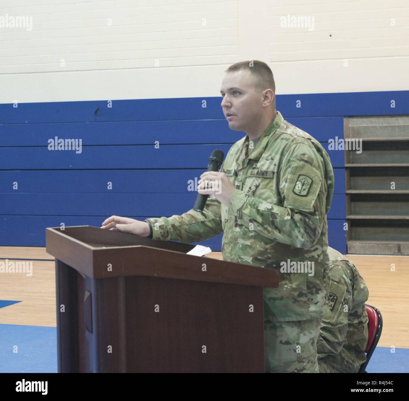 Members of Charlie Battery, 2-263rd ADA BN, South Carolina National ...